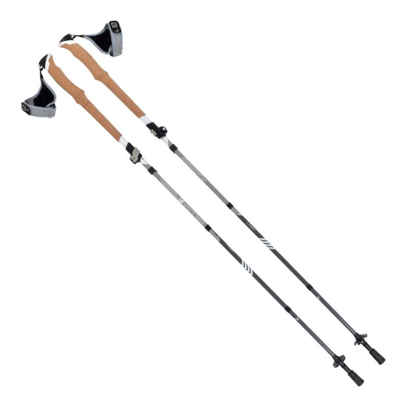 Terrain Alpha Vertex Carbon Trekking Poles, Night Shade
